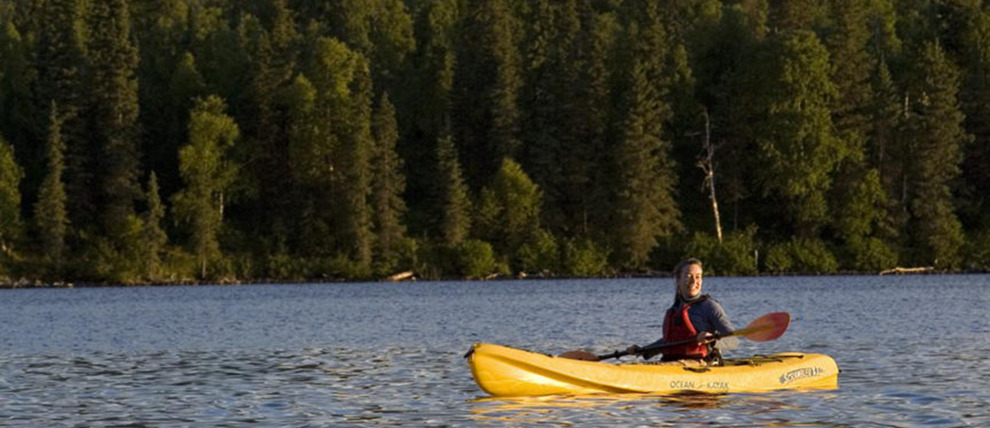 Talkeetna Lakes Kayak Tour | AlaskaTravel.com