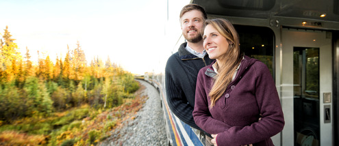 McKinley Explorer Dome Train Denali Park to Anchorage | AlaskaTravel.com